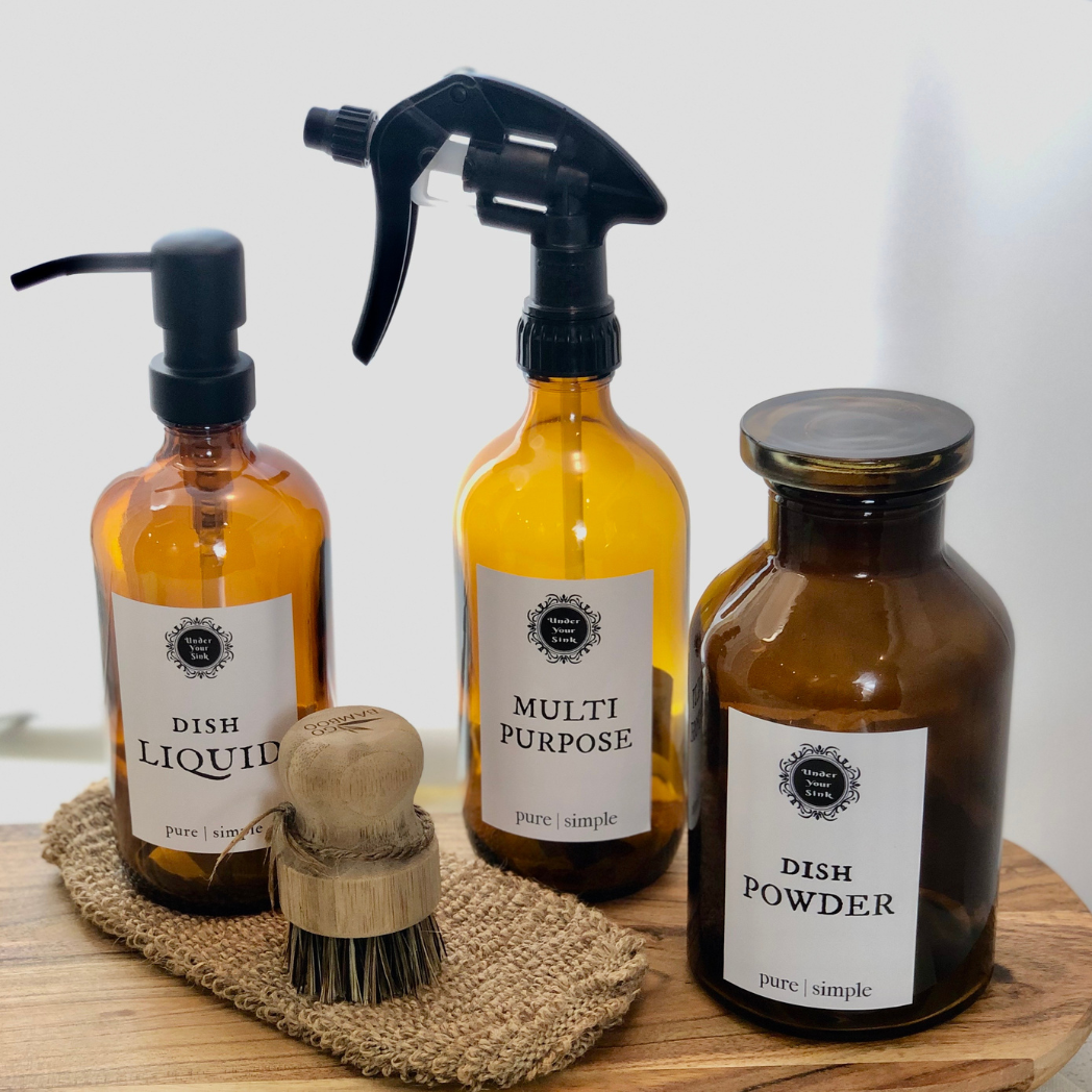 3 piece Kitchen Glassware Set – Under Your Sink